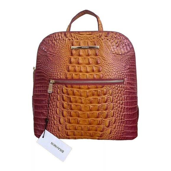 Brahmin | Bags | Brahmin Felicity Backpack Bag Purse Melbourne Passion ...